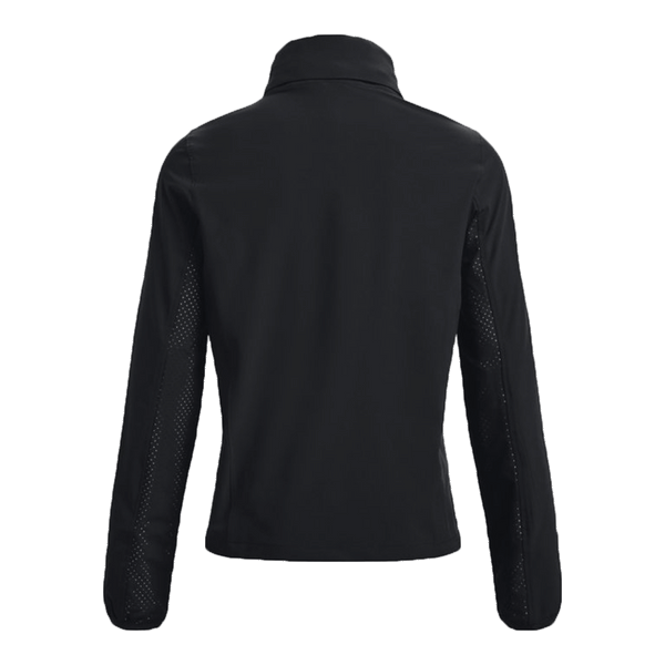 Under Armour Women's Black Squad 3.0 Warm-Up Full Zip Jacket
