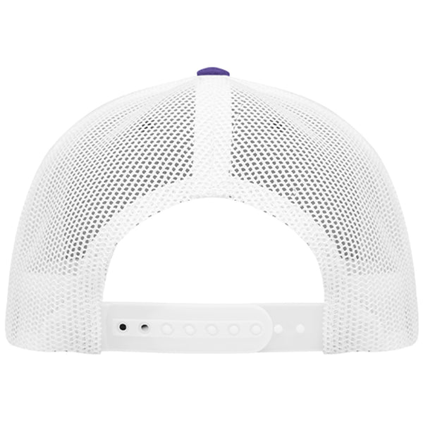 Hit Purple with White Mesh The Hauler Classic Trucker