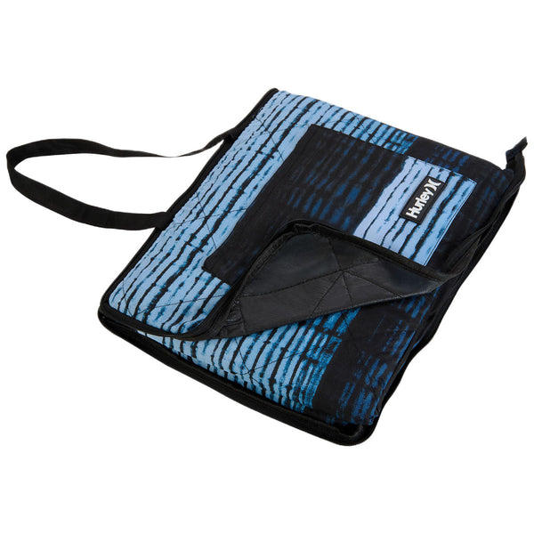 Hurley Navy Water Resistant Outdoor Packable Mat