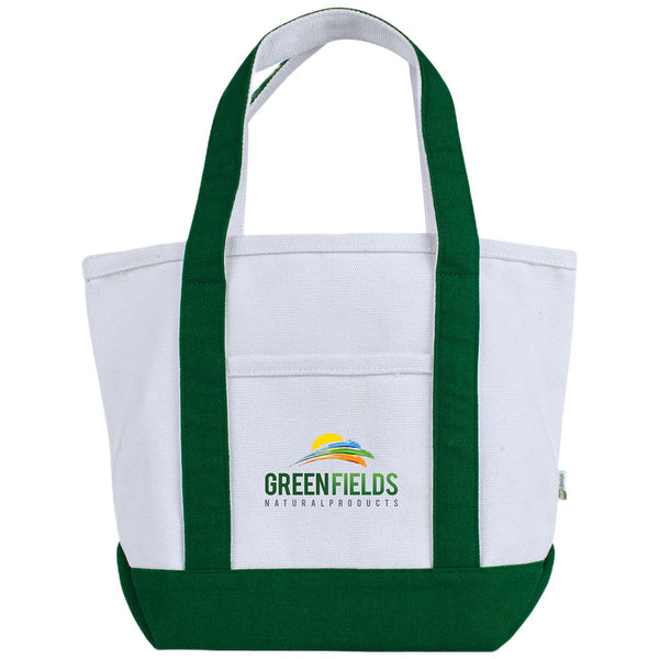 Logomark Green Roan Mini 24 oz. Recycled Canvas Tote