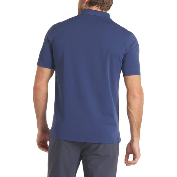 UNRL Men's Matte Harbor Blue Legend Polo