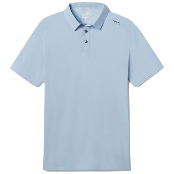 UNRL Men's Matte Sky Blue Legend Polo