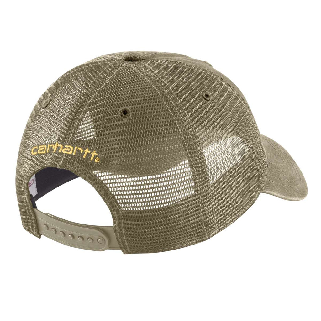 Carhartt Men's Burnt Olive Buffalo Cap