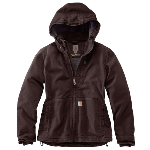 Carhartt Women's Dark Brown Full Swing Caldwell Jacket
