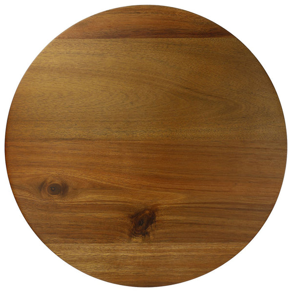 Leed's Wood Graze 14" Spinning Charcuterie Board