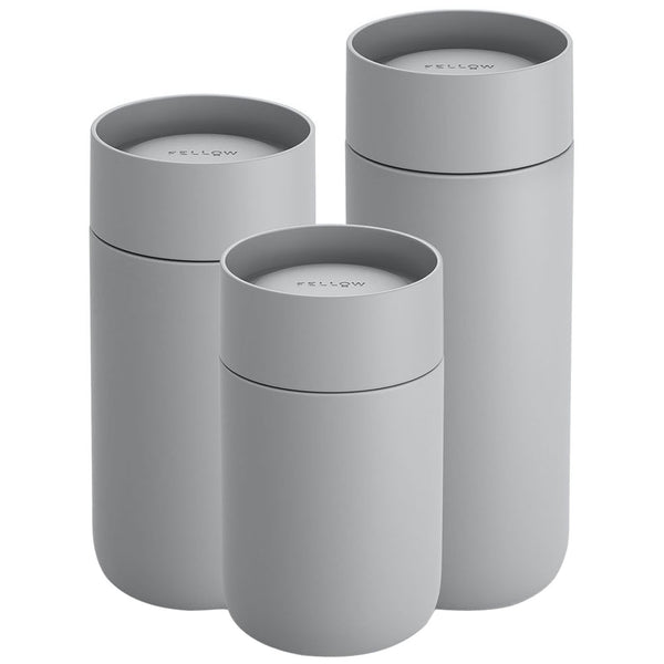 Fellow Matte Grey 8 oz Carter Move Mug with 360 Sip Lid