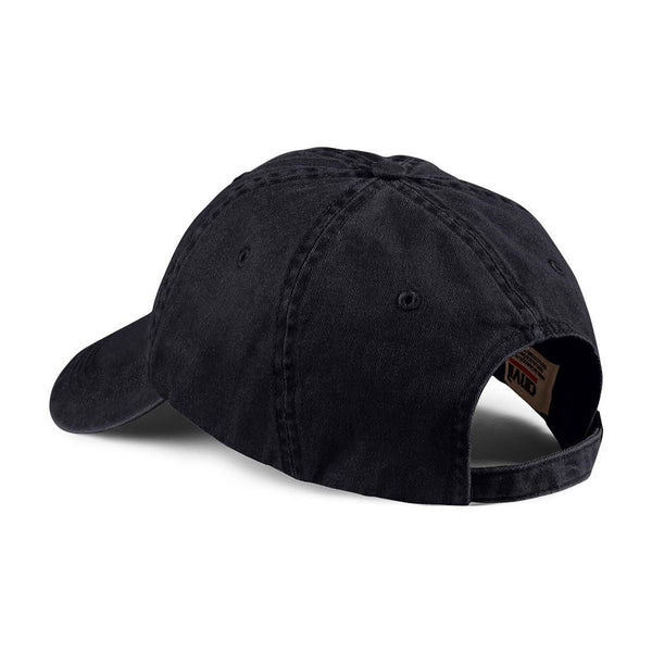 Anvil Black Solid Low-Profile Pigment-Dyed Cap