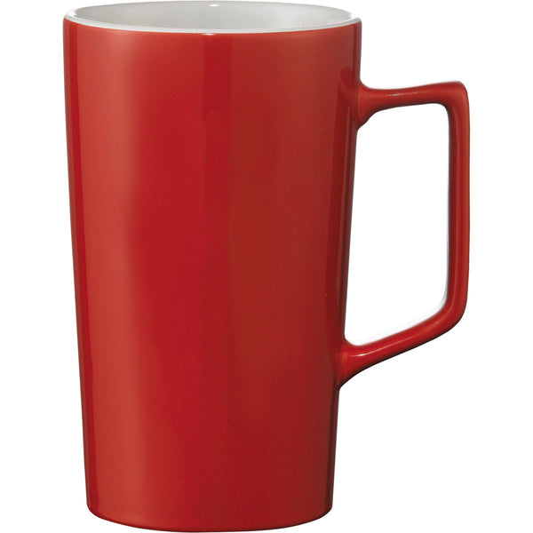 Leed's Red Venti Ceramic Mug 20oz