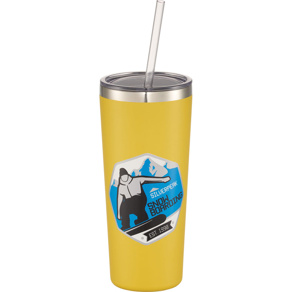 Leed's Yellow Thor Copper Vacuum Insulated Tumbler 22oz