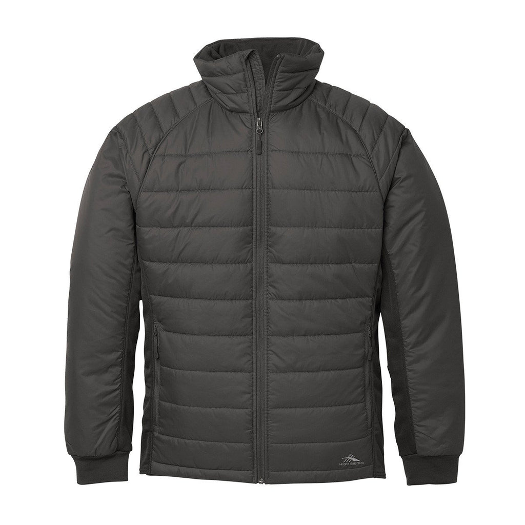 High Sierra Men's Mercury/Mercury Molo Hybrid Insulated Jacket