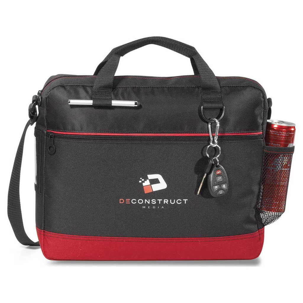 Gemline Black/Red Liberty Portfolio
