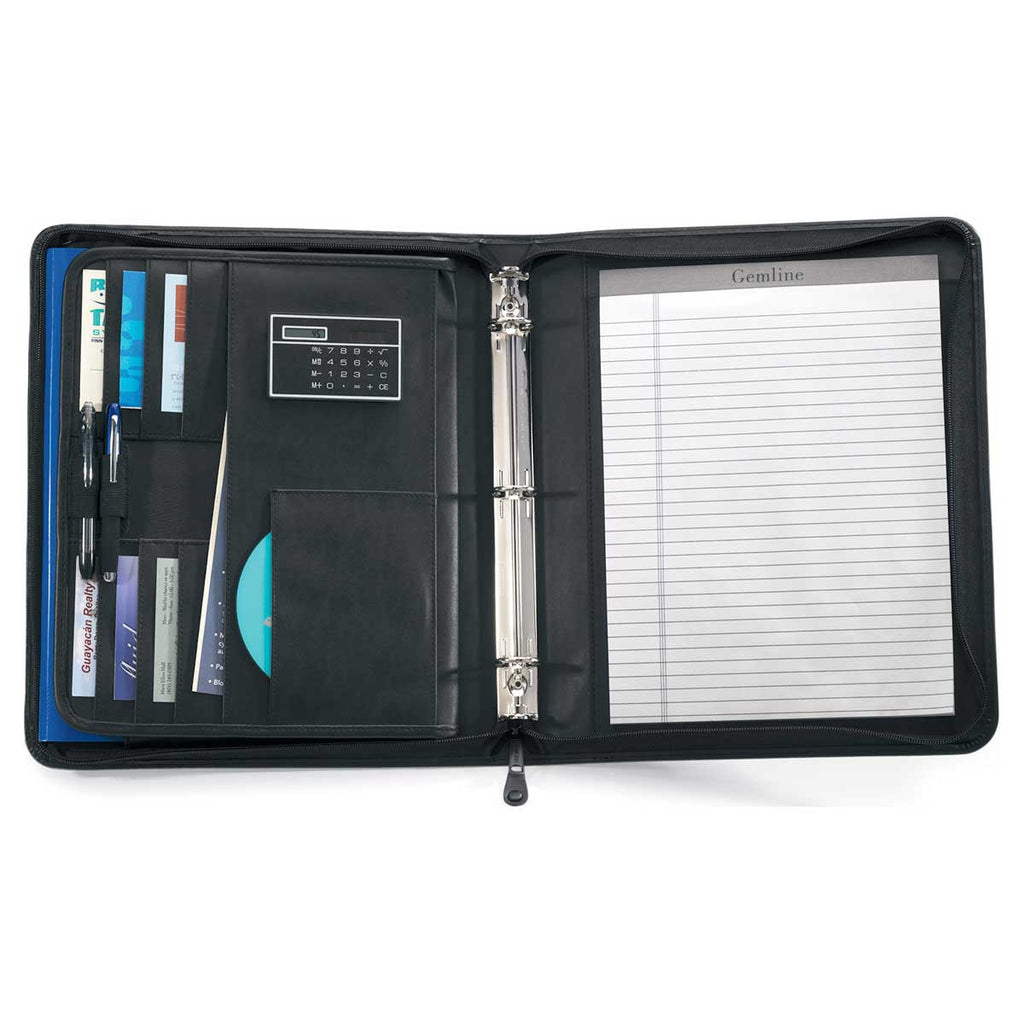 Gemline Black Wall Street Ringfolio