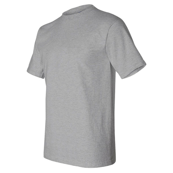 Bayside Men's Dark Ash Union-Made Short Sleeve T-Shirt