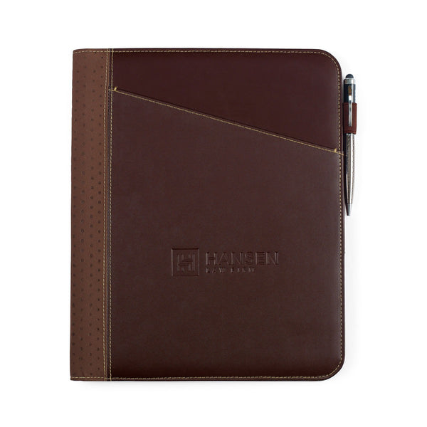 Gemline Brown Cedar Leather Writing Pad
