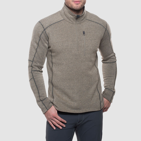 KUHL Men's Oatmeal Interceptr Quarter Zip