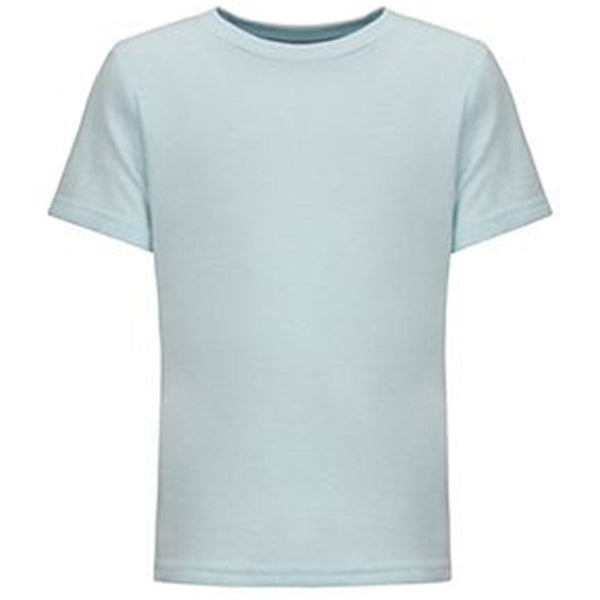 Next Level Boy's Ice Blue CVC Crew Tee