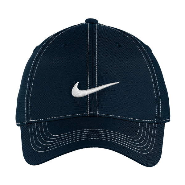 Nike Golf Navy Swoosh Front Cap