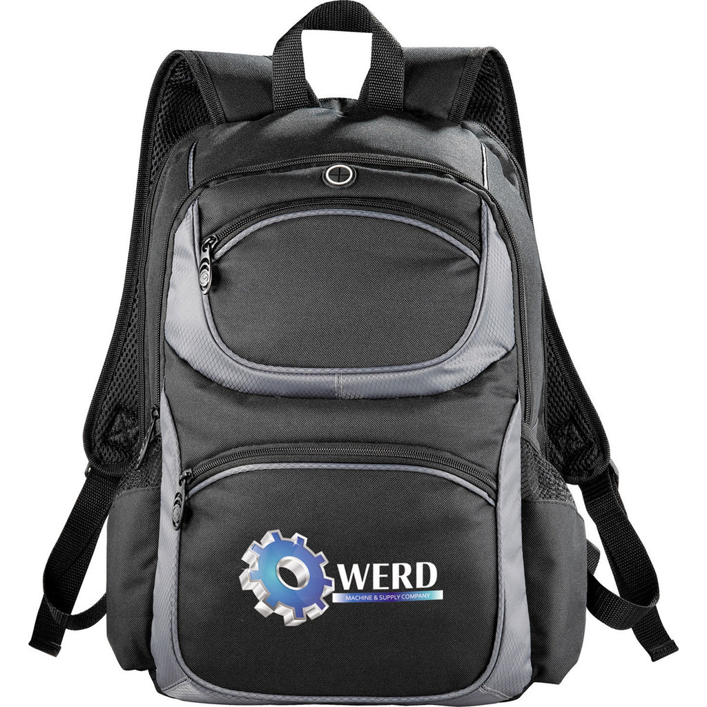 Leed's Black Continental TSA 15" Computer Backpack