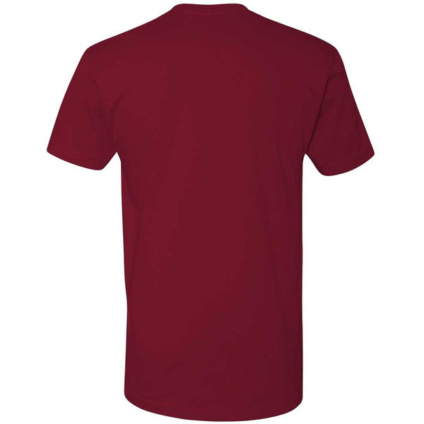 Next Level Men's Cardinal Premium Fitted Short-Sleeve Crew