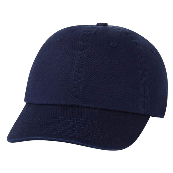 Bayside Men's Navy USA-Made Unstructured Cap