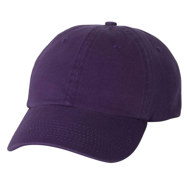 Bayside Men's Purple USA-Made Unstructured Cap