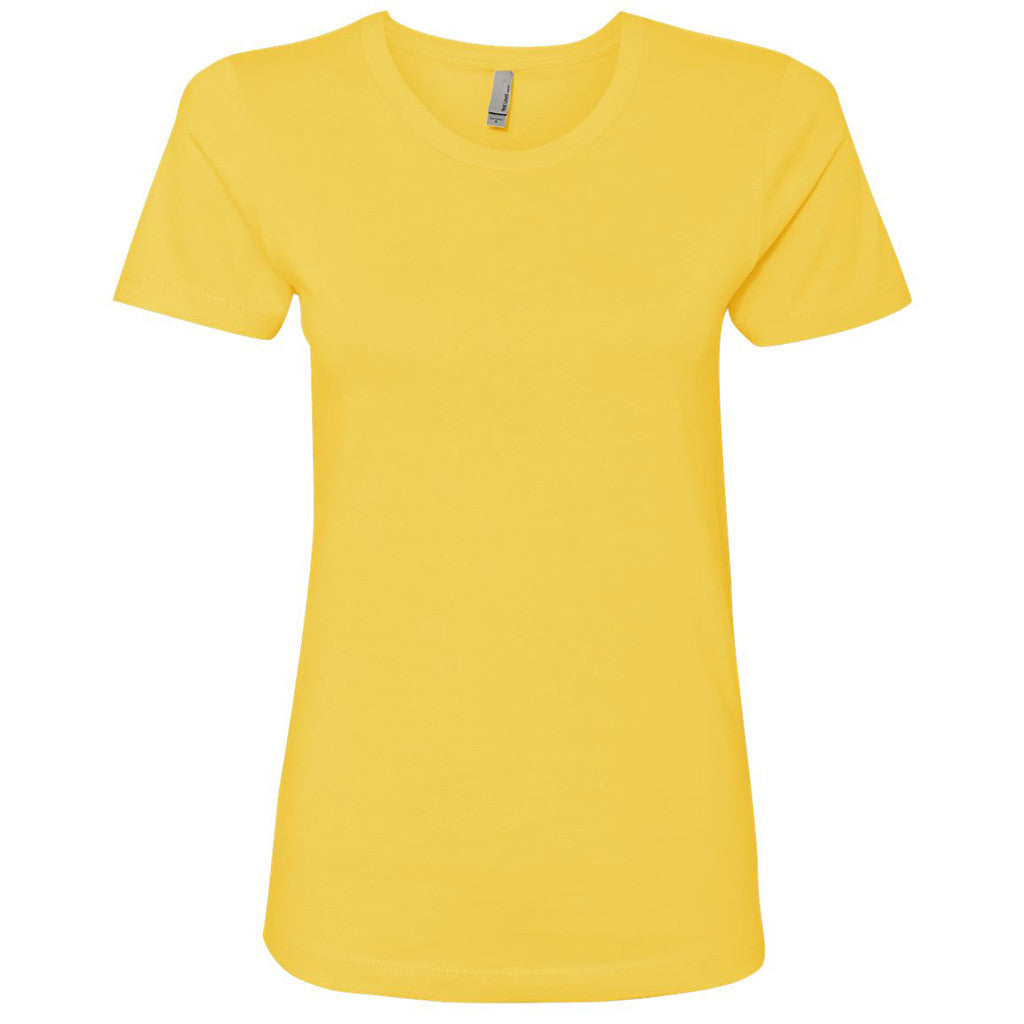 Plain Yellow T Shirt Women