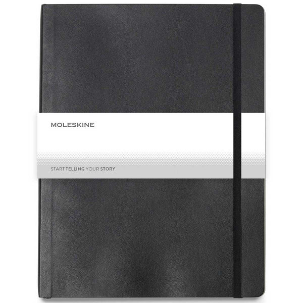 Moleskine Black Soft Cover Ruled Extra Large Notebook (7.5" x 9.75")