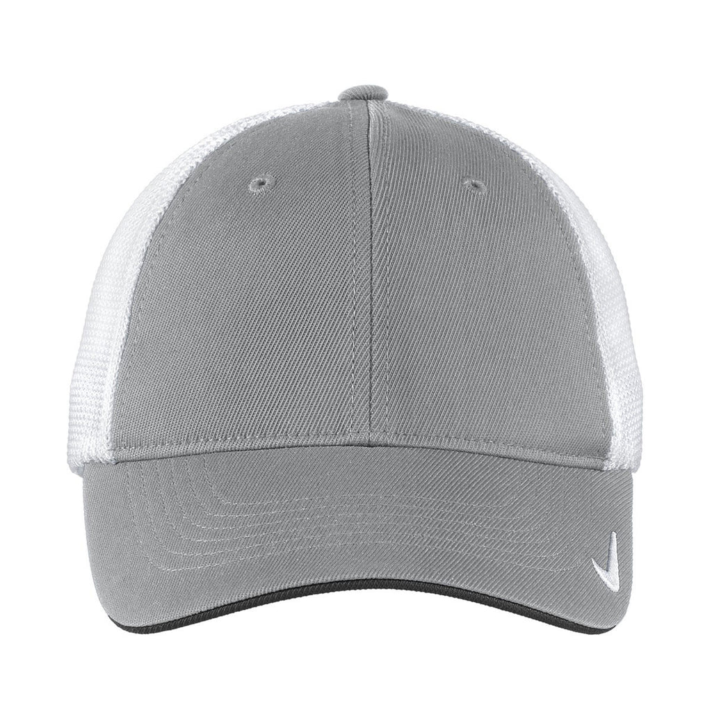Nike Golf Grey/White Mesh Back Cap