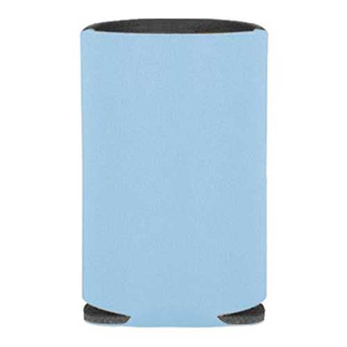 Koozie Light Blue britePix Can Cooler