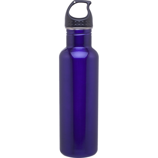H2Go Blue Bolt Stainless Steel Bottle 24oz