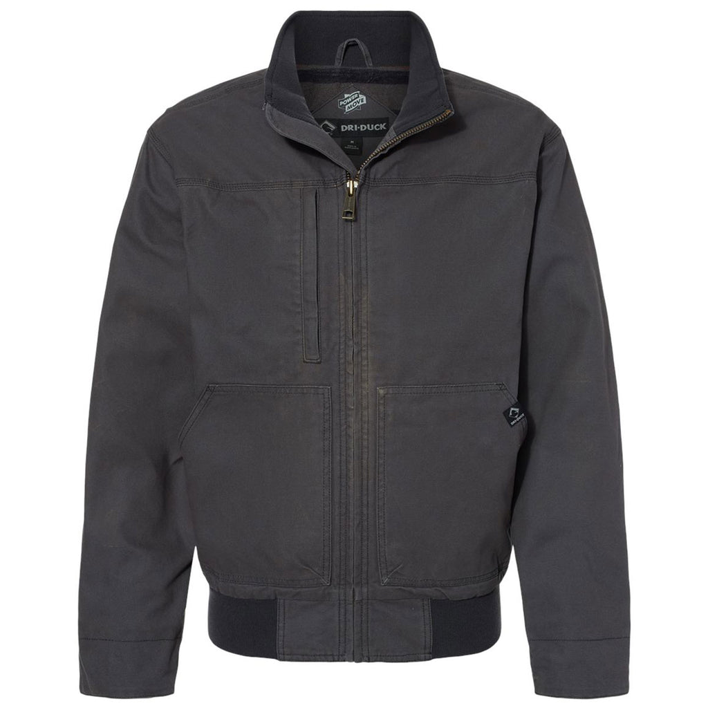 Dri Duck Men's Charcoal Force Bomber Jacket