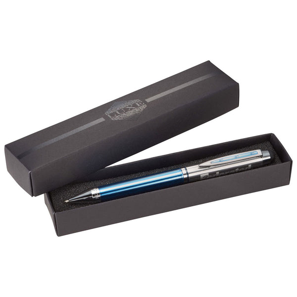 Luxe Blue Lucite Ballpoint Stylus