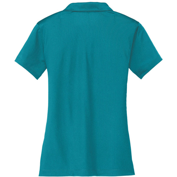 Nike Golf Women's Turquoise Dri-FIT S/S Vertical Mesh Polo