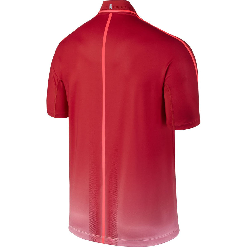 Nike Men's University Red TW Glow Polo