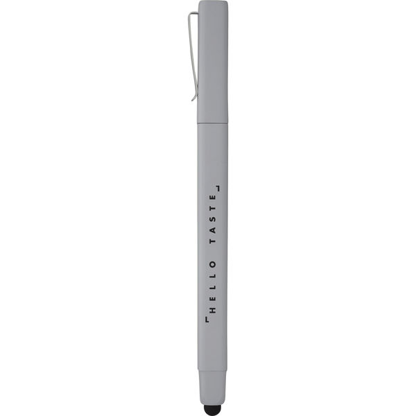 Leed's Grey Ambassador Square Ballpoint Stylus