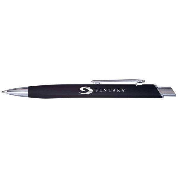 Hub Pens Black Trintana Comfort Pen with Black Ink