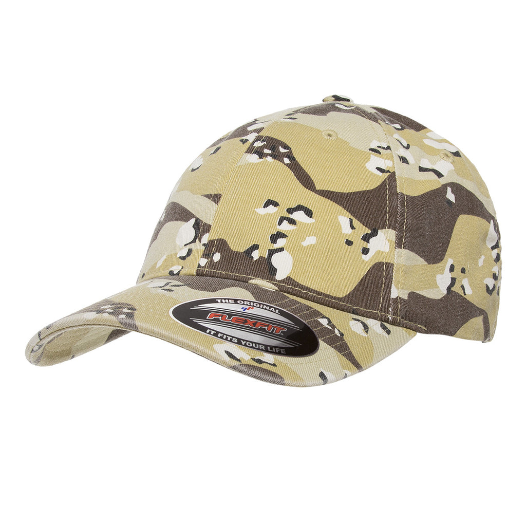 Flexfit Desert Camo Cotton Camouflage Cap