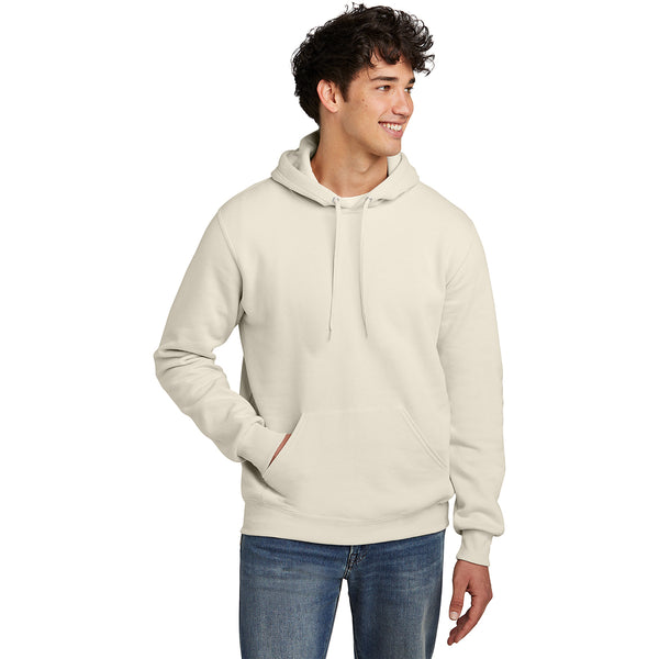 Jerzees Men's Sweet Cream Heather Eco Premium Blend Pullover Hooded Sw