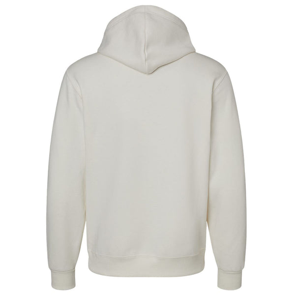 Jerzees Men's Sweet Cream Heather Eco Premium Blend Ring-Spun Hooded S