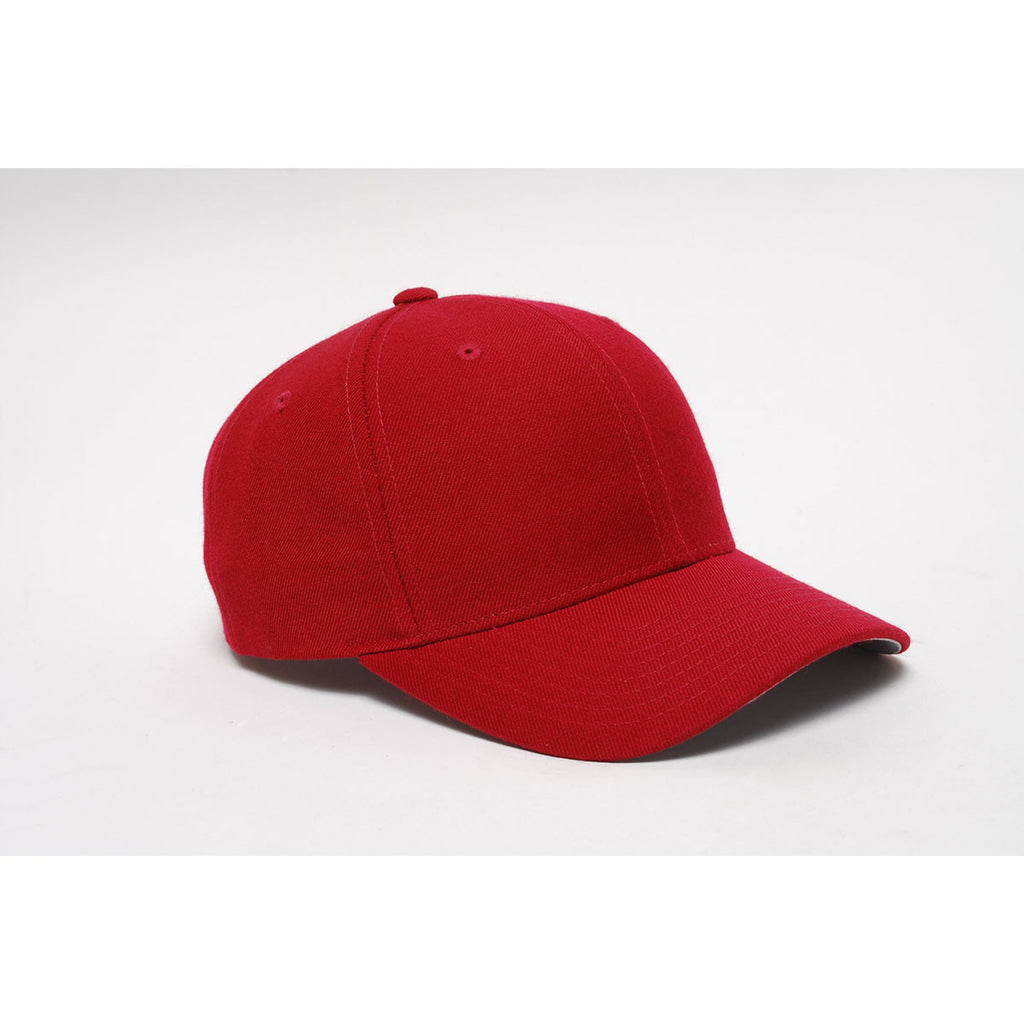 Pacific Headwear Cardinal Snapback Adjustable Wool Cap