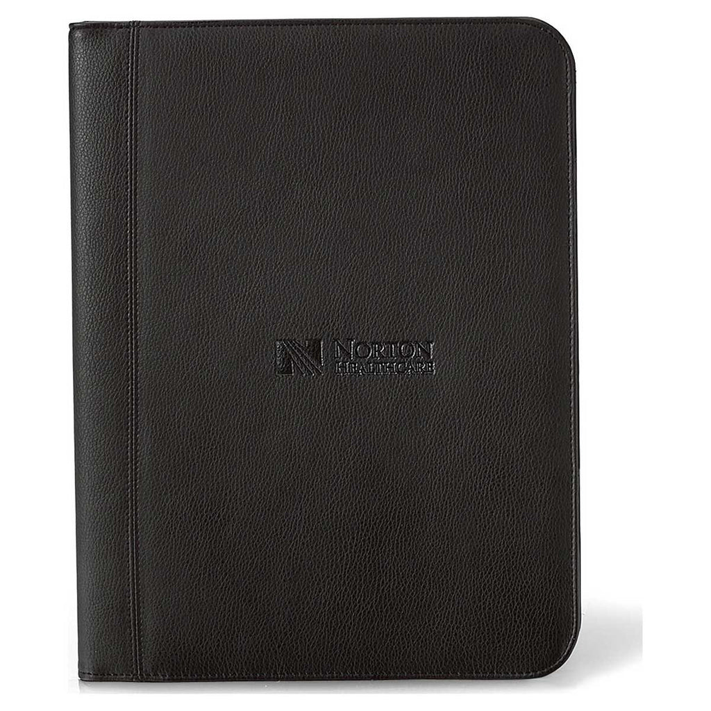 Gemline Black Cityscape Leather Writing Pad