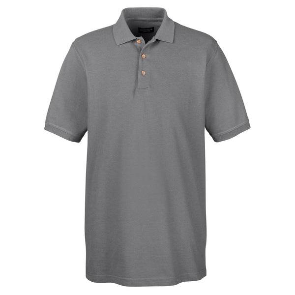 Embroidered UltraClub Men's Graphite Classic Pique Polo | Branded Polo