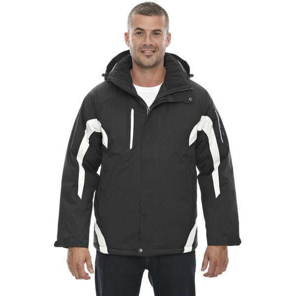 North End Men's Black Apex Seam-Sealed Insulated Jacket