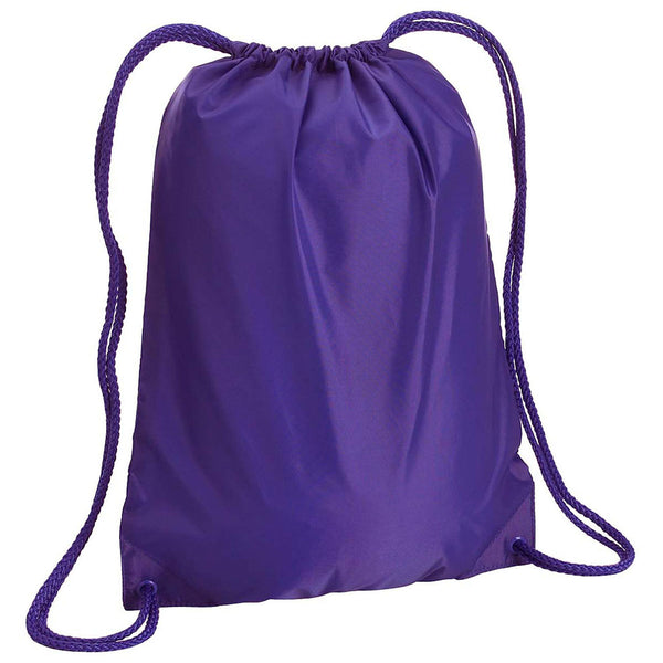 Liberty Bags Purple Boston Drawstring Backpack