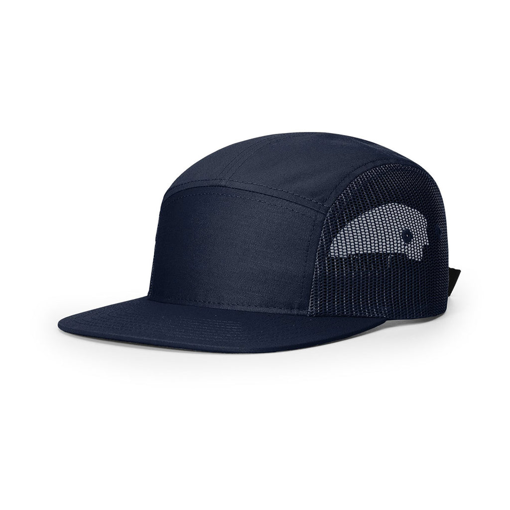 Richardson Navy Street 5 Panel Mesh Strapback Cap