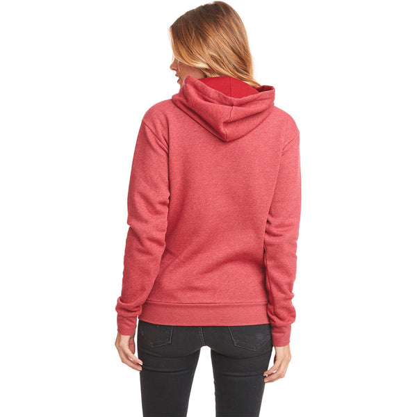 Next Level Unisex Heather Cardinal Classic PCH Pullover Hooded Sweatsh