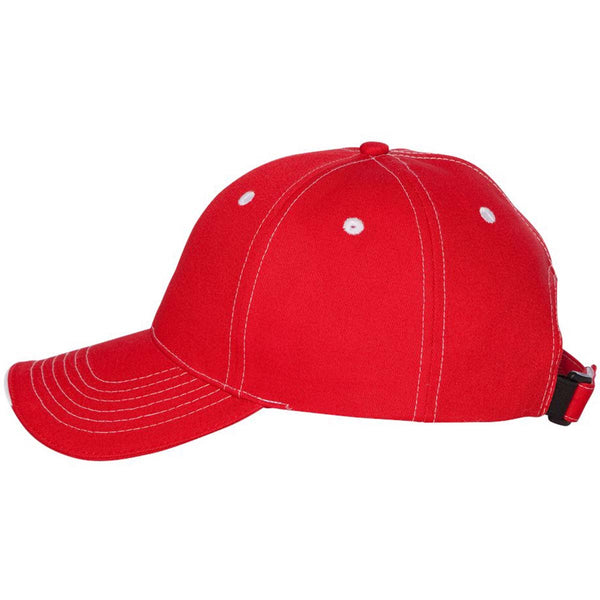 Sportsman Red Tri-Color Cap