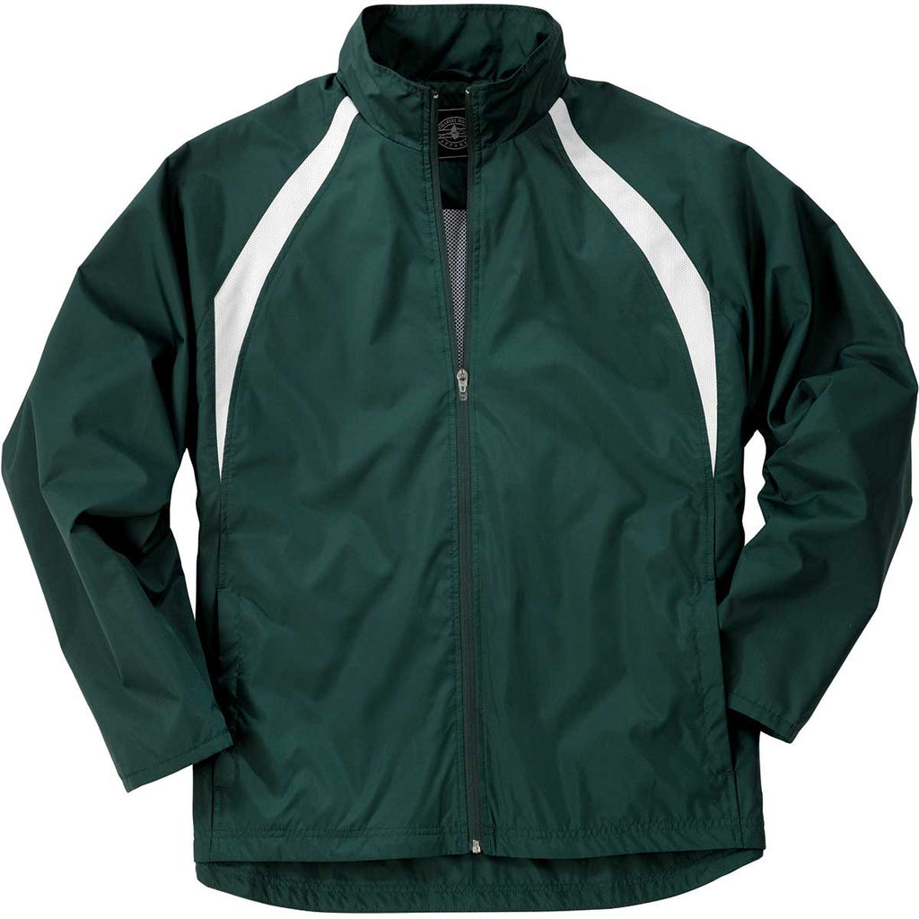 Charles River Men's Forest/White Teampro Jacket