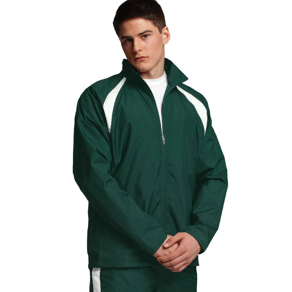 Charles River Men's Forest/White Teampro Jacket