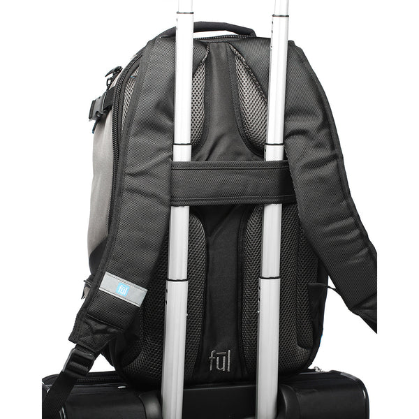 FUL Alleyway Titanium/Black Boot Legger Backpack